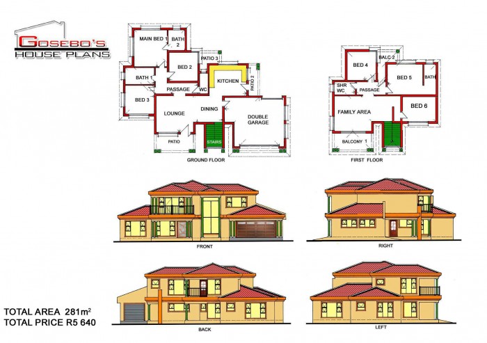 Samples of our House Plans